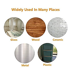 Neptten Door Stopper Wall Protector. 6 Pack. Refrigerator Door, Knobs Protective Guard. Reusable Clear Silicone Door Knob Protector. Door Knob Wall Shield. Self Adhesive Door Bumper. Rubber Door Stop