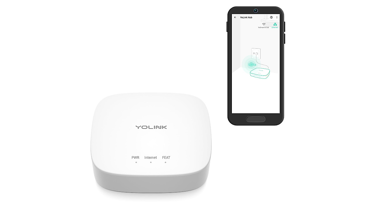 YoLink Hub: 1/4 Mile Long-Range Smart Home Automation Gateway
