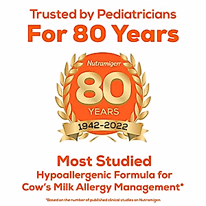 Enfamil Nutramigen Infant Formula, Hypoallergenic and Lactose Free Formula, Fast Relief from Severe Crying and Colic, DHA for Brain Support, Powder Can, 12.6 Oz (Pack of 6)