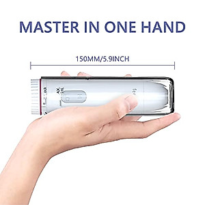 FEELLIFE Portable Bidet Travel Bidet for Women, Men, Baby, Pregnant, Old - Electric Handheld Bidet Sprayer Large Capacity for Personal Hygiene Cleaning with 2 Pressure Options