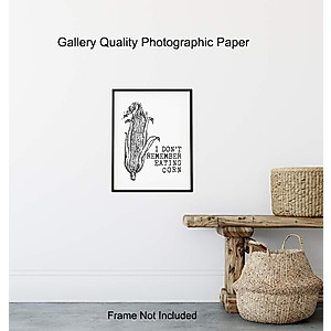 Bathroom Wall Art Decor - Restroom Sign, Guest Bath Decoration - Powder Room or Rest Room Print - Funny 8x10 Poster - Unique UNFRAMED Gift