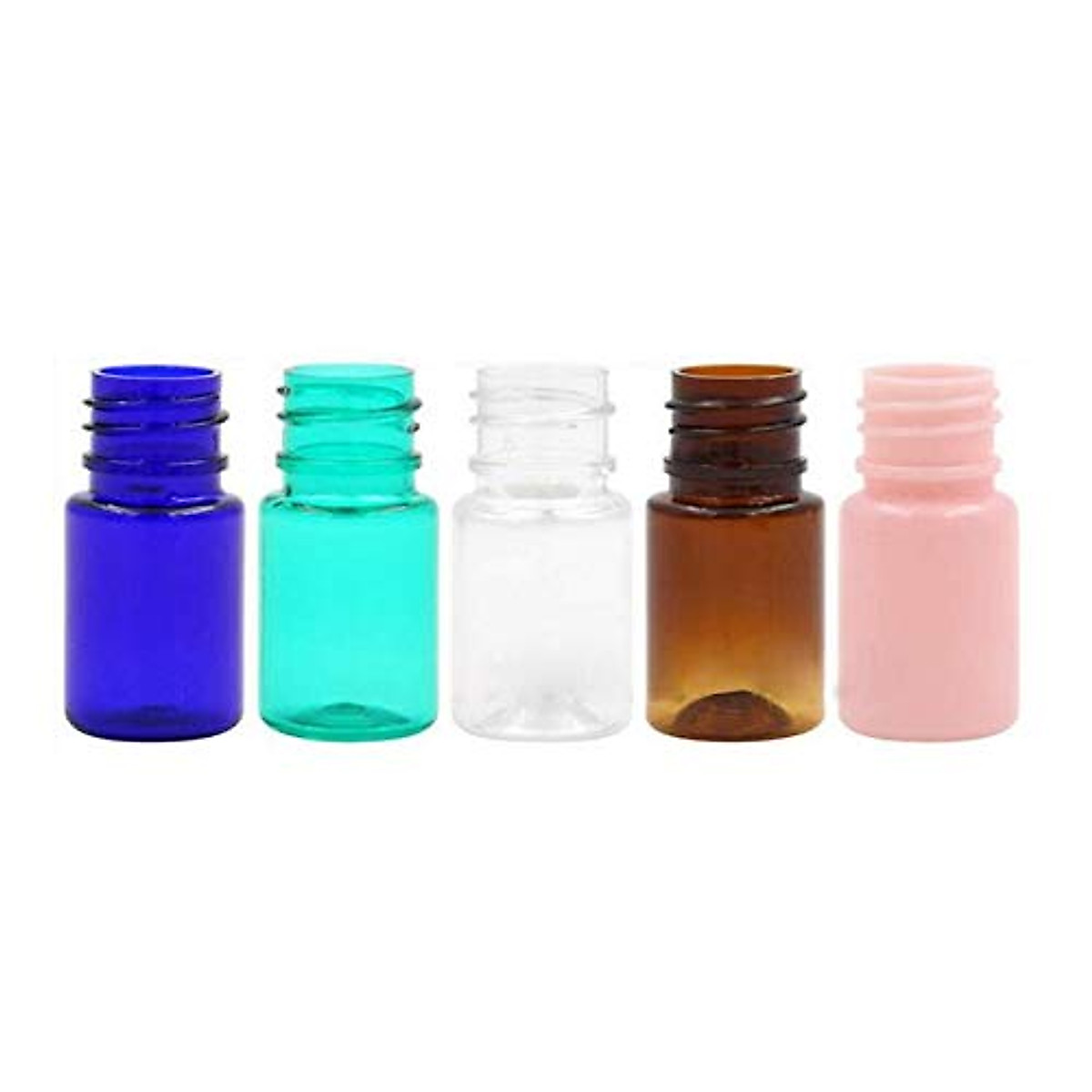 12Pcs Mini Plastic Nasal Spray Bottles - 5Ml Fine Mist Sprayers Cosmetic Perfume Makeup Water Storage Holder Container Portable Empty Refillable(Blue)