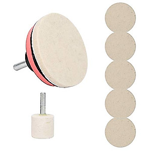 Glass Polishing Kit Car Windscreen Glass Scratch Remover 100g Cerium Oxide Powder Polishing Kit Wheels Set Polish Pads