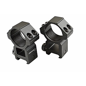 Sniper 30 mm High Profile Scope Rings for Picatinny/ Weaver Rail, 4 points contact more Security