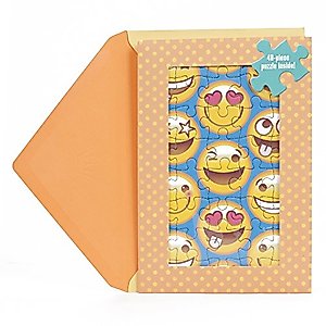 Hallmark Birthday Card (Emoji Puzzle)