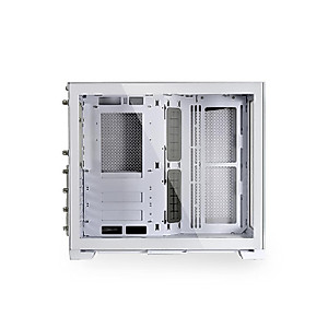 Lian-Li O11 Dynamic Mini ATX Mini-Tower Case, Snow White