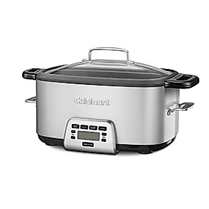 Cuisinart MSC-800 7-Quart 4-in-1 Cook Central Multicooker, Stainless Steel/Black