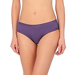 Natori Women's Bliss Girl Brief, Blue Lavender, M