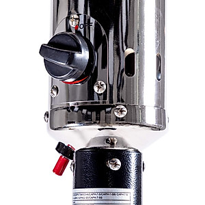 Simple Deluxe 47,000 BTU Outdoor Propane Patio Heater with Wheels, Black