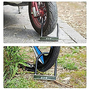 VIGAT Bicycle Lock U-Shaped Lock Anti-Theft Lock Crescent Lock Core, Anti-Hydraulic Shear, Suitable for Motorcycle/Bike