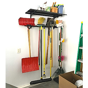 StoreYourBoard Tool Max Garage Storage Rack Shelf, Adjustable Wall Mount Organizer, Heavy Duty Holds 300 lbs