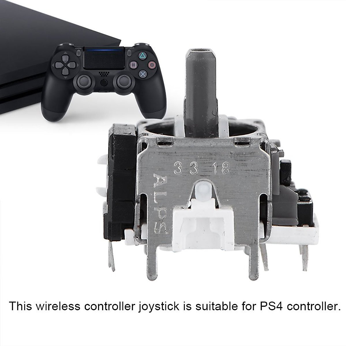 Tihebeyan 5Pcs 3D Controller Joystick Axis Analog Sensor Module Replacement Compatible with Sony Playstation 4 PS4