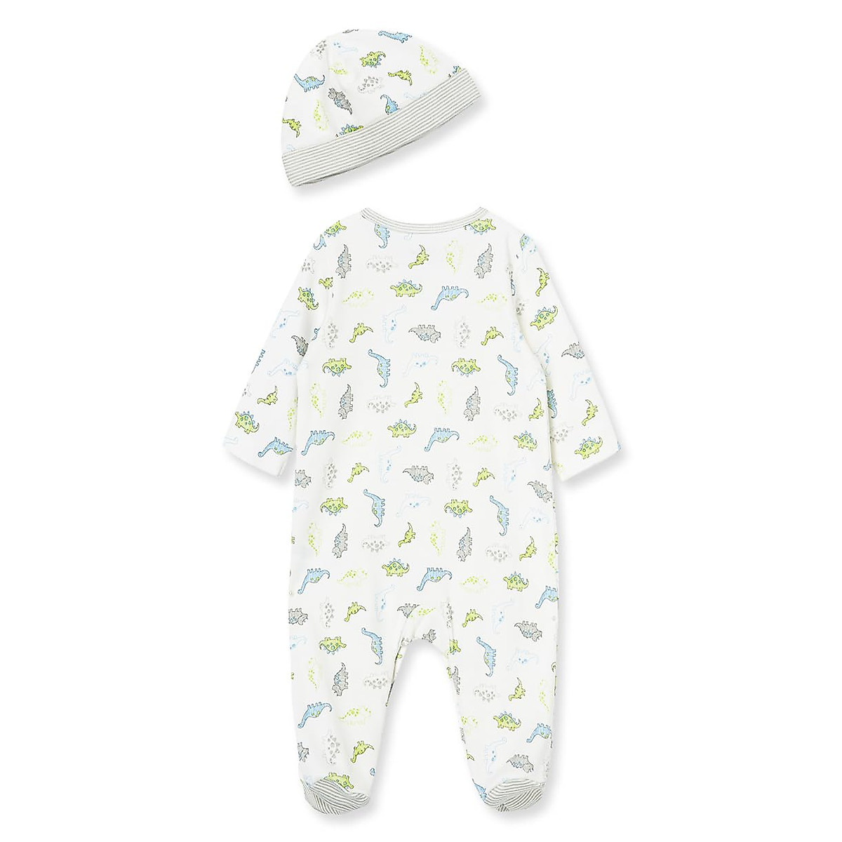 Little Me baby boys and Toddler Sleepers, Dinosaur Print, 3 Months US
