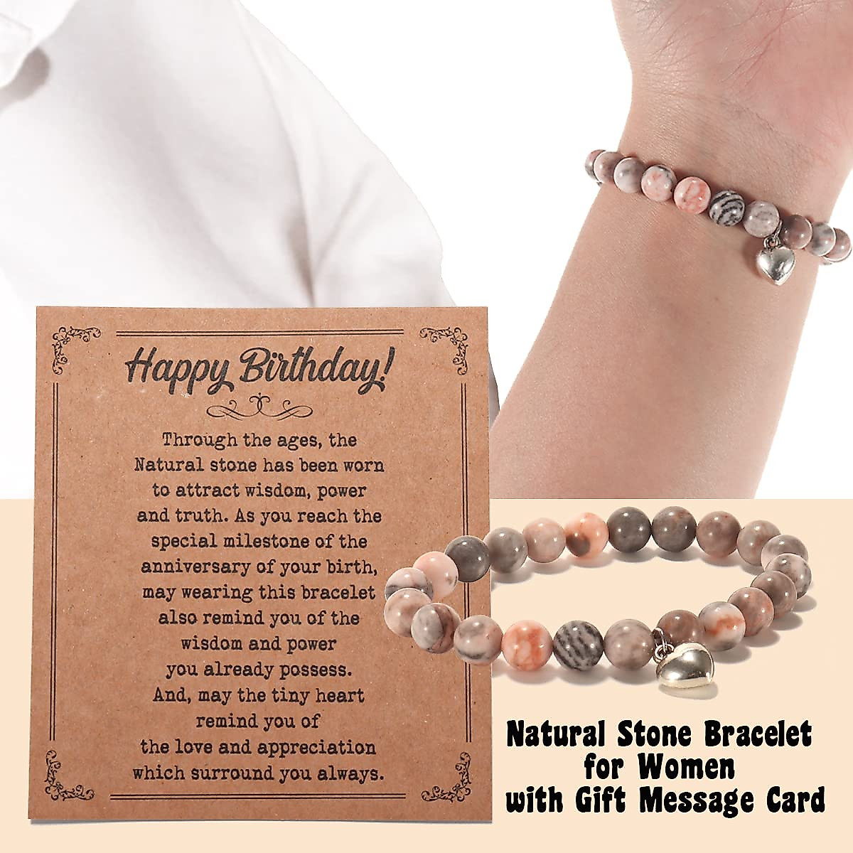 41st Birthday Gifts Set for Men Women, 41st Birthday Gift for Friend Sister Coworker Dad Mom, Happy 41 Years Old Birthday Party Decorations, 1983 Glass Cup with Bamboo Lids and Straw