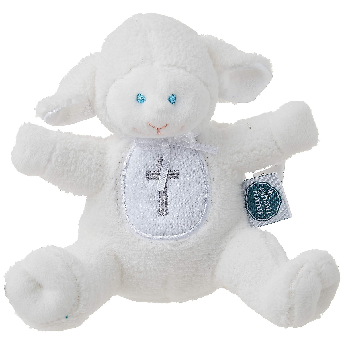 Mary Meyer Christening Lamb Blanket - 14 Inches