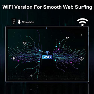 DUODUOGO Android 11.0 Tablet 10 Inch, Tablets with 4GB+64GB ROM 256 Expandable,1920 x 1200 HD IPS, Dual Camera, Bluetooth,FM, WiFi Only Tablet, DGO-S9 (Blue)