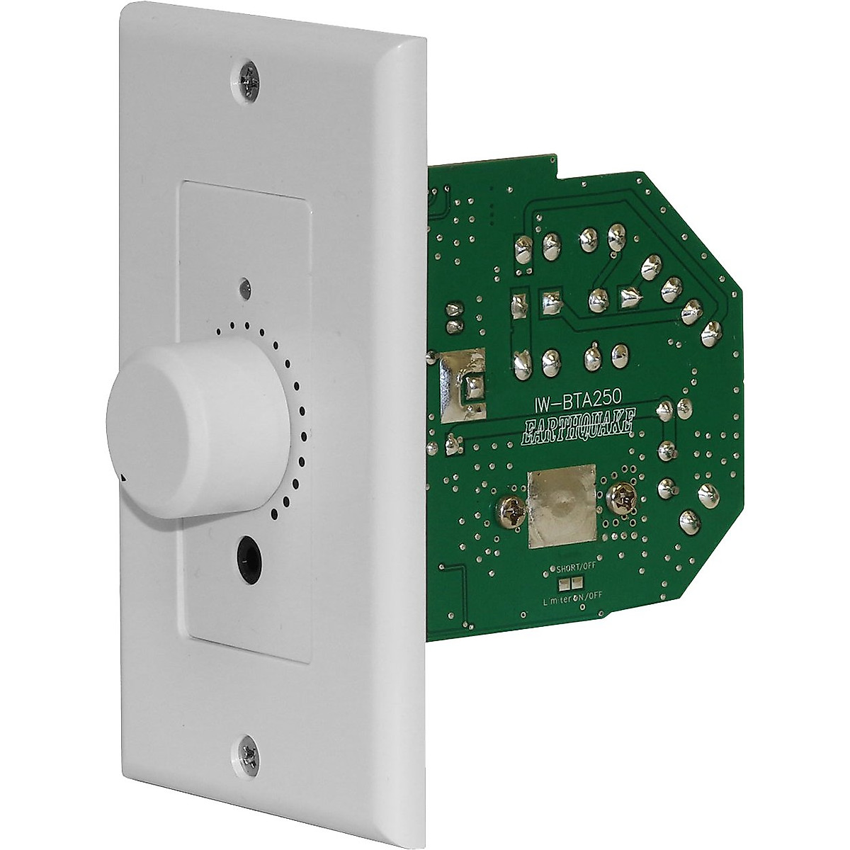 EARTHQUAKE Sound in-Ceiling Bluetooth Speaker Set with in-Wall Amplifier