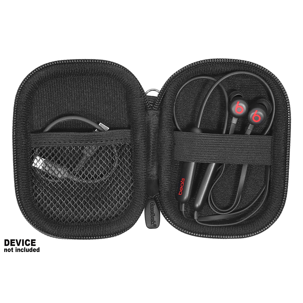 CaseSack case for Beats Flex Wireless Earbuds. Also for Powerbeats High-Performance Wireless Earbuds.