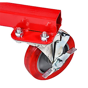 JEGS 81243 Truck Bed Dolly 600 lb. Capacity 51 in. x 44 in. x 12 in. Folded Dime