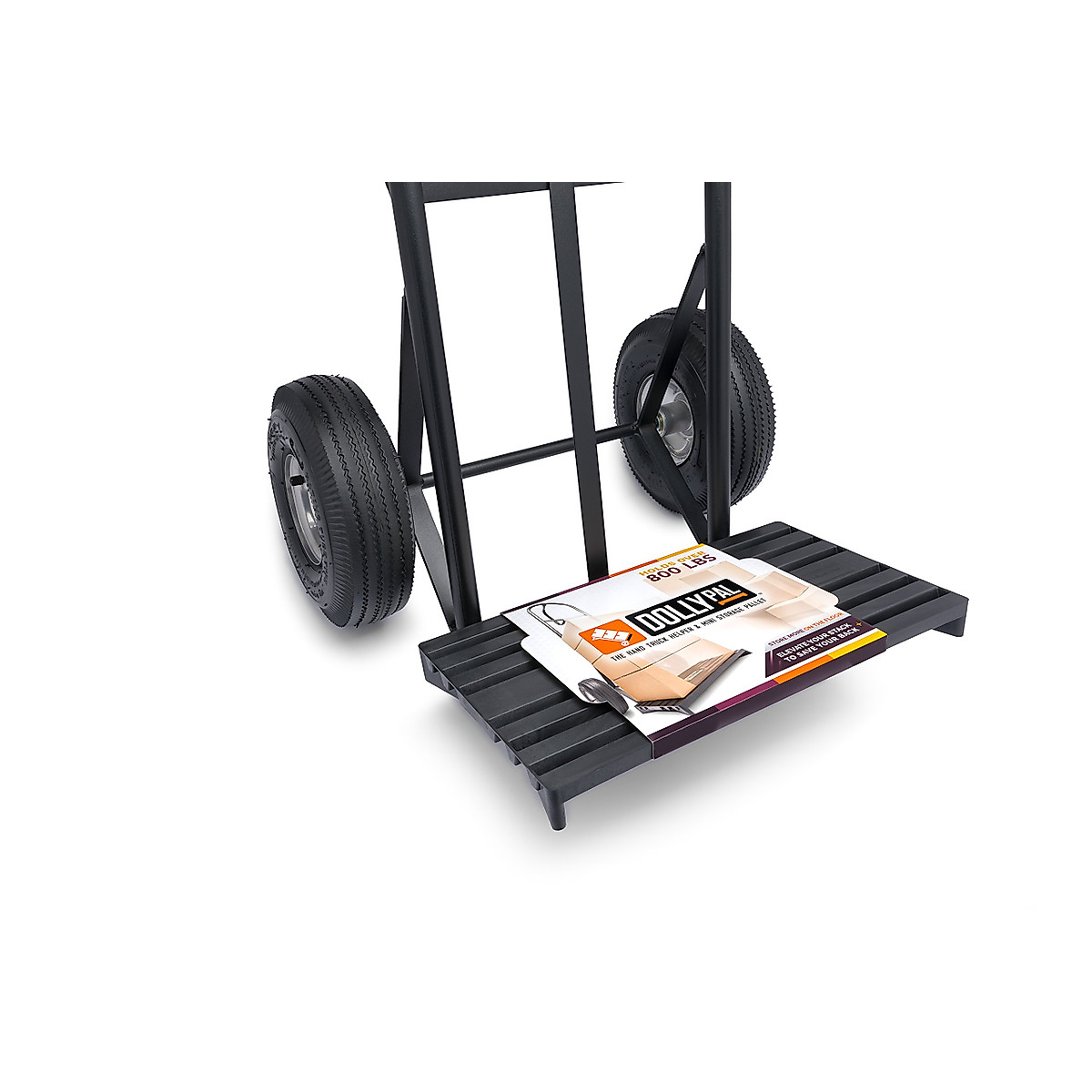 Dolly Pal Hand Truck Helper and Mini Storage Pallet 18" x 10" x 1.5" (Single)