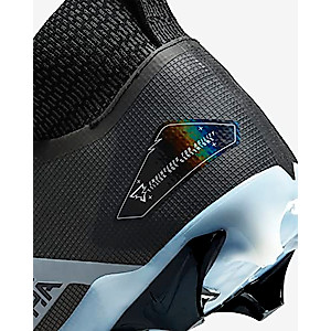 Nike Alpha Menace Elite 3 CT6648-001 Black-White Men's Football Cleats 8 US