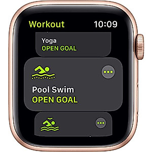 Apple Watch SE (GPS, 40mm) - Gold Aluminium Case with Starlight Sport Band - Regular (Renewed)