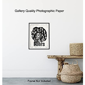 Black Art - African American Art - Black women famous African Americans - Black pride Classroom Decorations - Black History Month Poster - Afro Black Culture Wall Art & Decor - Black Girl Magic 8x10