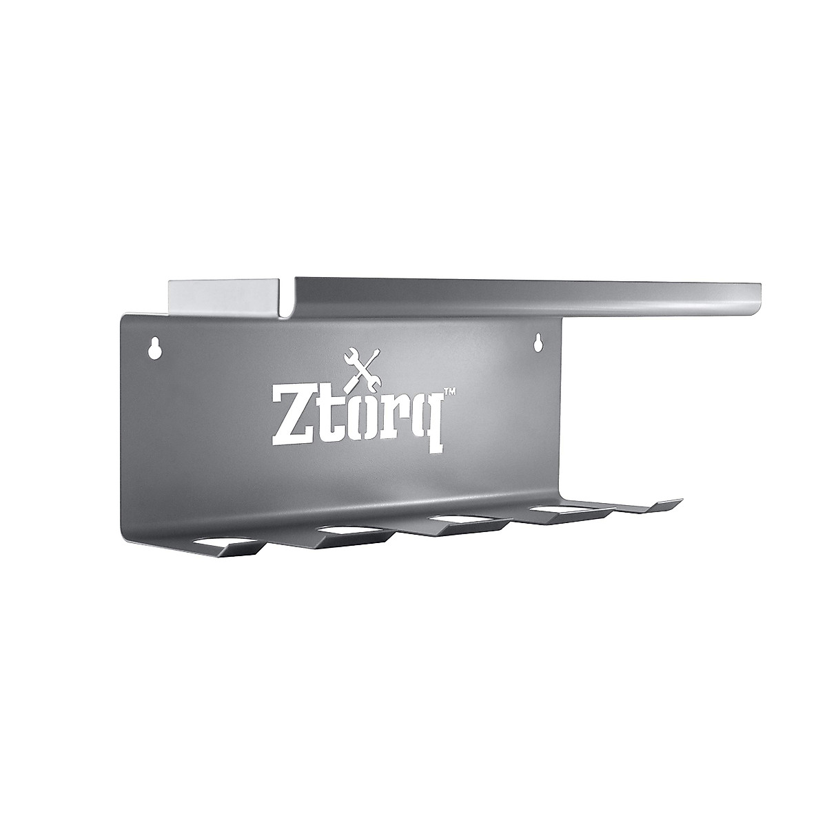 Ztorq Cordless Drill Tool Organizer - Drill holder storage wall mount shelf rack and charging station to optimize garage organization and power tool storage