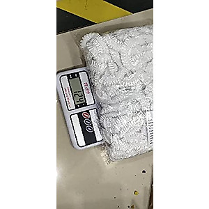 Fresh-keeping Food Refrigerator 400PC Leftover Food-grade Household Cover Kitchen，Dining & Bar Water Tight Storage Container (White, One Size)