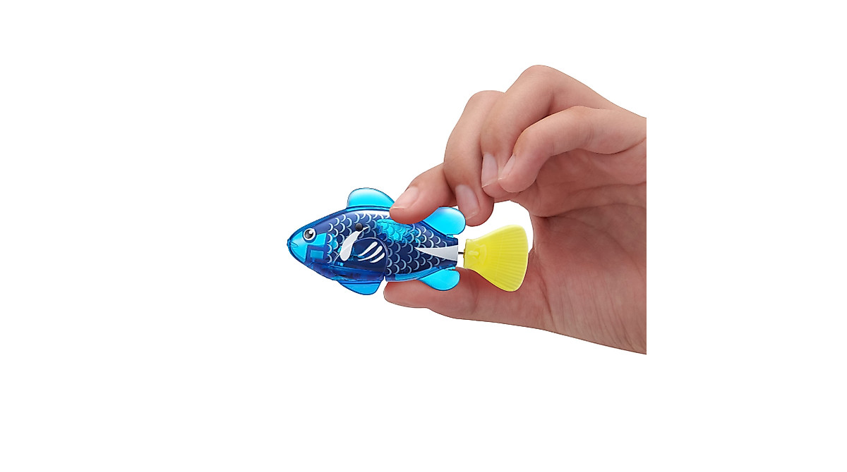 Robo Alive Robo Fish 2-Pack - Water-Activated Robotic Fish to Prank ...