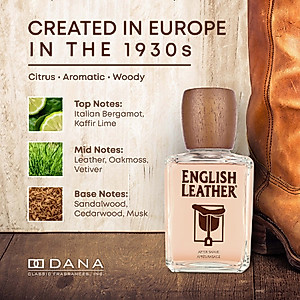 English Leather Aftershave Splash for Men by Dana