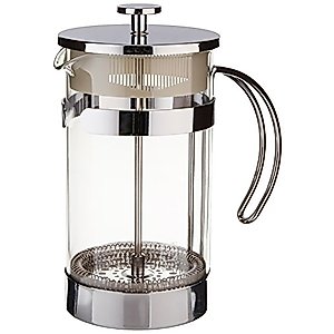 Norpro, 6-Cup 5575 Glass/Chrome Coffee/Tea Press