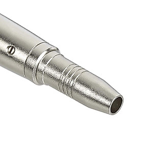 Amazon Basics XLR Male to 1/4 Inch TRS Adapter, silver