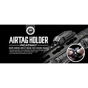ストライク・インダストリー Strike Industries S05-064 Air Tag Holder AirTag for Picatinny