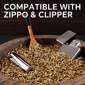 (2.2mm) 35g/Pack(Approx 300pcs) Gold Universal Lighter Flint Stone Replace for Petrol Gas Fluid Lighter