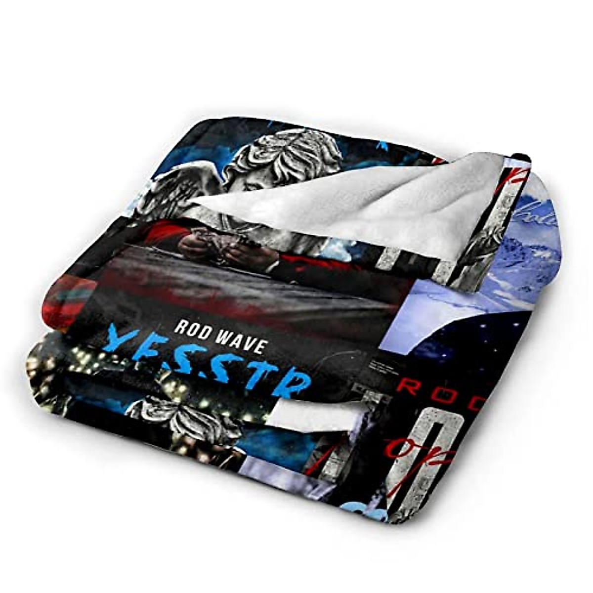 Idol 3D Print Throw Blanket Anti Pilling Flannel Fleece Throw Blanket Beach Blanket Picnic Blanket for Sofa,Office Bed Car Camp Couch 50"X40"