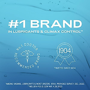 K-Y Jelly Lube, Personal Lubricant, Water-Based Formula, Safe to Use with Latex Condoms, For Men, Women and Couples, 4 FL OZ (Pack of 1)