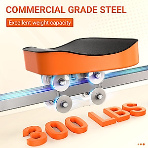 Niceday Hydraulic Squat Machine & Rowing Machine, 16 Resistance level & LCD Monitor