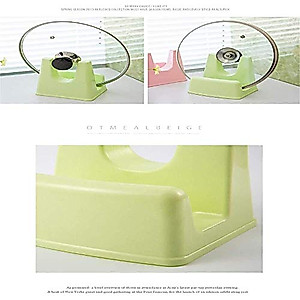 DRNKS Wall Mounted Home Kitchen Storage Organization Spoon Pot Lid Holder Practical Chopsticks Spoon Storage Rack Lid and Spoon Rack Lid Holder-Pot Lid Rack Pan Lid Suitable for Kitchen