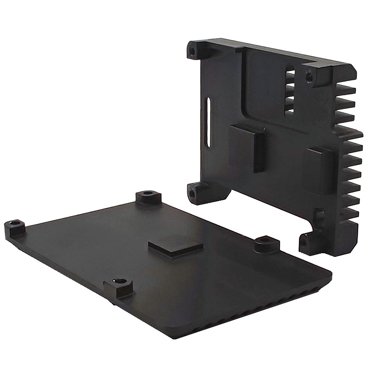 Raspberry Pi 3 Model B+ Aluminum Case Metal Shell Black Enclosure Compatible with Raspberry Pi 3 Model B