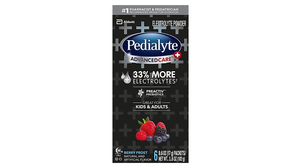 Pedialyte AdvancedCare Plus Electrolyte Powder - 33% More Electrolytes