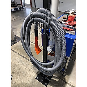 VacuMaid UV150CKP3 Extended Life Wall Mounted Commercial Vacuum with 50 ft. Car Care Kit (Unit and Kit Plus 3 Inlets)