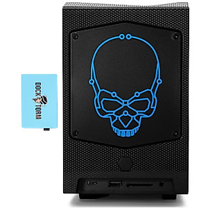 Intel NUC 12 Extreme Black Mini Desktop PC 12th Gen i9-12900 16-Core 2.40GHz, 32GB RAM, 1TB PCIe SSD, UHD 770, WiFi 6, Bluetooth 5.1, 2 Thunderbolt 4, RJ-45, Win11P with Hub