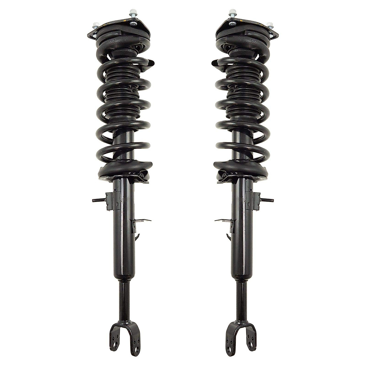 TRQ Front Loaded Complete Shock Strut & Spring Assembly 2 Piece Pair Set for 2003-2007 Infiniti G35 Rear Wheel Drive
