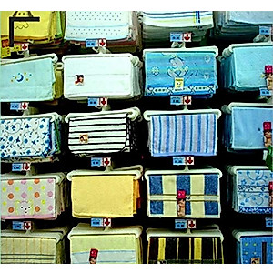 WellieSTR (Pack of 50 Plastic Hangers,Towel/Scarf/Legging Hangers, 19.5cm/7.7" - White