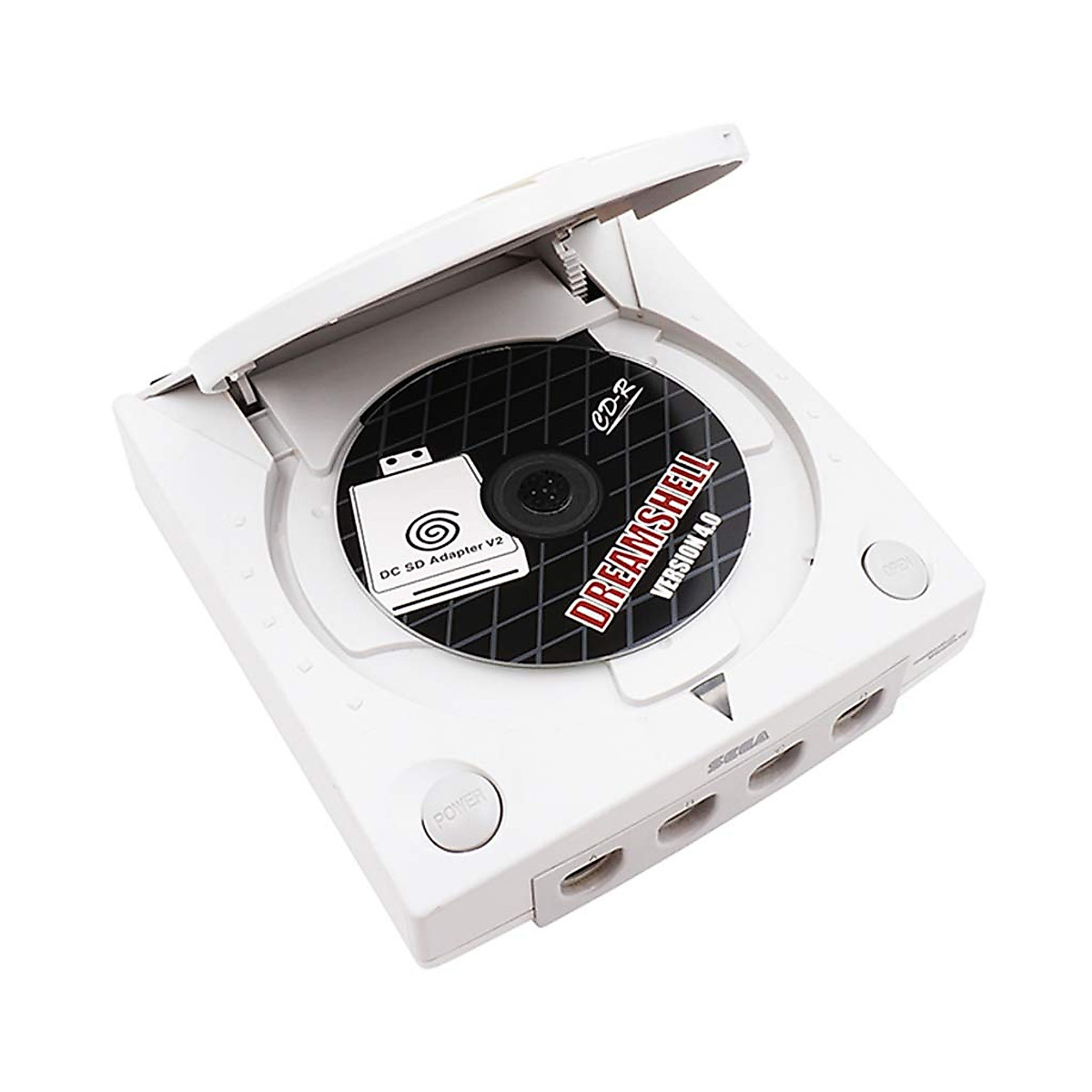 Suitable for Sega Dc Game Console Sd/Tf Card Reader for Sega Dreamcast Dreamshell V4. Game