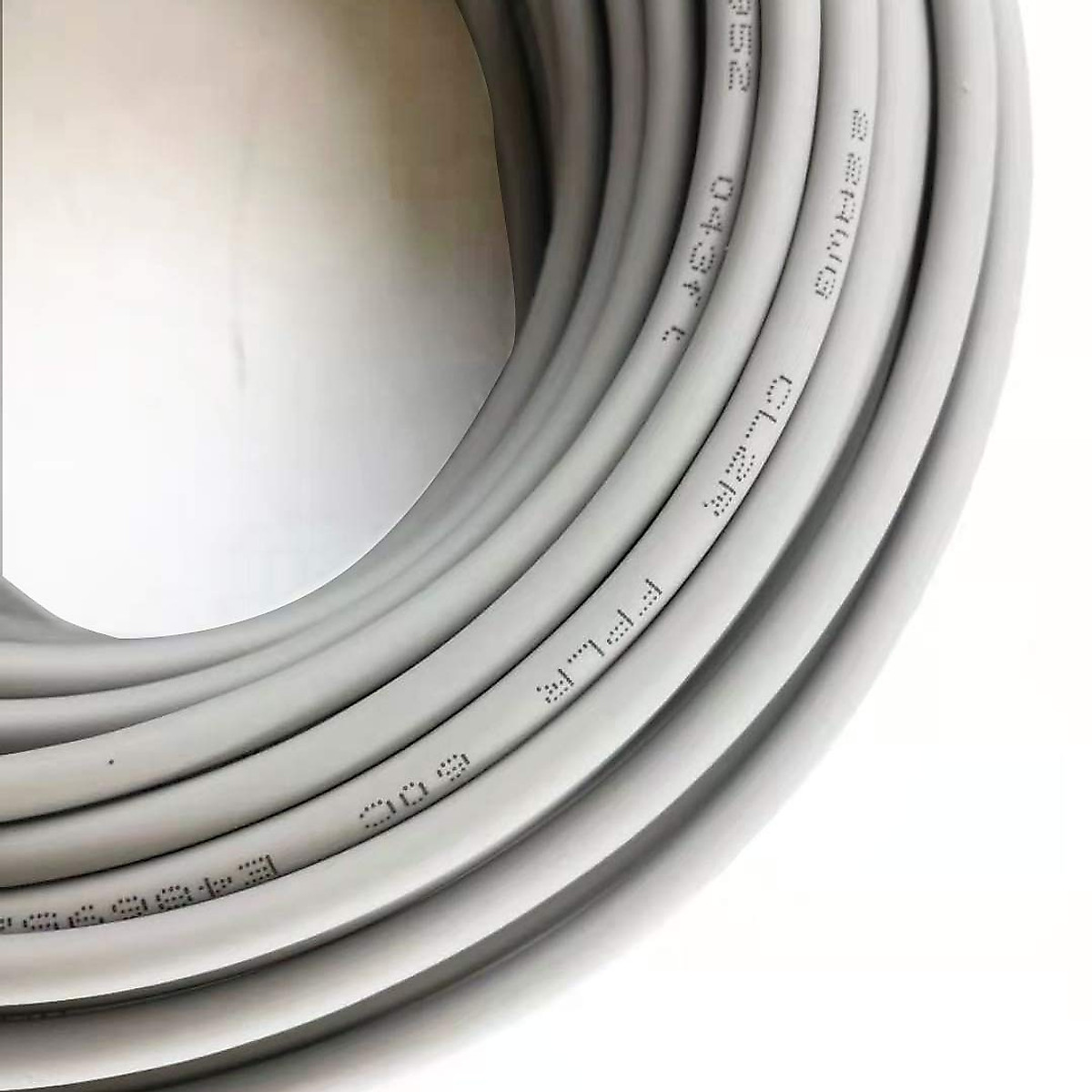 InstallerCCTV 22 AWG 6 Conductors Shielded Security Alarm Wire Cable, Riser Alarm Control Cable, 125ft Spool Full Copper for Fire/Sound/Security Burglar Station Wire Security