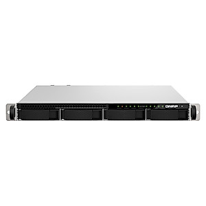 QNAP TS-h987XU-RP-E2334-16G-US 9 Bay 1U Rackmount Hybrid NAS with Intel® Xeon® Processor, Dual 10GbE, ZFS Storage for Virtualization and Data-Intensive Enterprise Applications