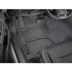 WeatherTech Custom Fit FloorLiners for Subaru Forester - 1st Row (4415001), Black