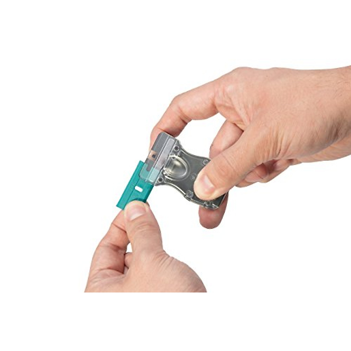 wolfcraft Scraper with Plastic Blades I 4287000 I For cleaning delicate surfaces, Black